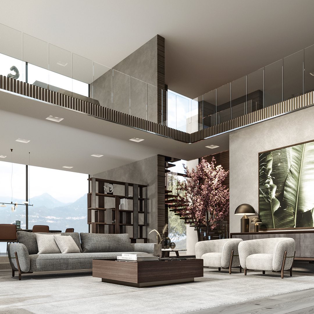 Living Room Space Planning Vancouver - Ark Interiors